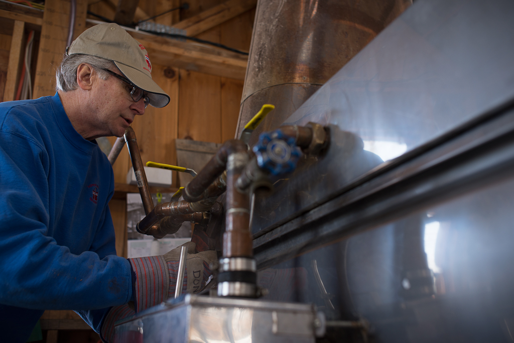 Boiling | Somerskogen Sugarbush - 100% Pure Minnesota Maple Syrup
